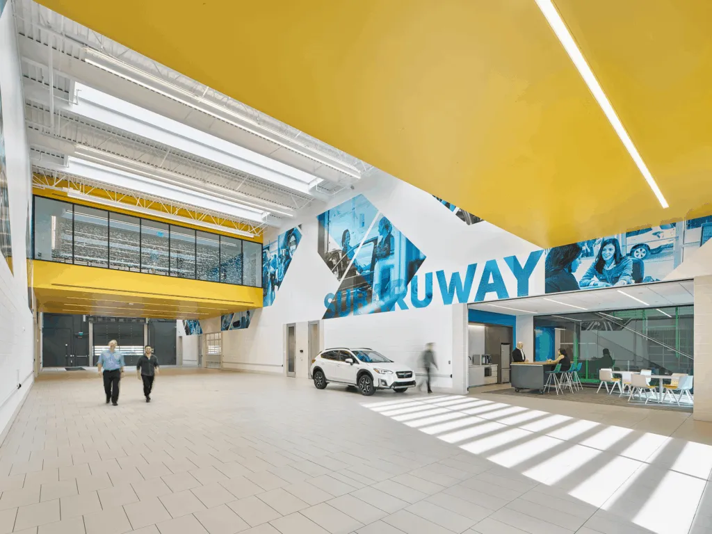 Subaru of America – National Service Training Center - INTECH Construction